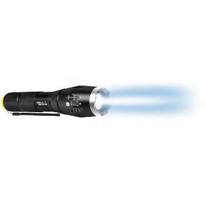 Pro-4 Tactical 300 Lm Black Led Tactical Flashlight Aaa Battery (pack ...