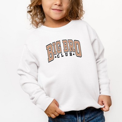 The Juniper Shop Big Bro Club Stars Toddler Graphic Sweatshirt - 4t ...