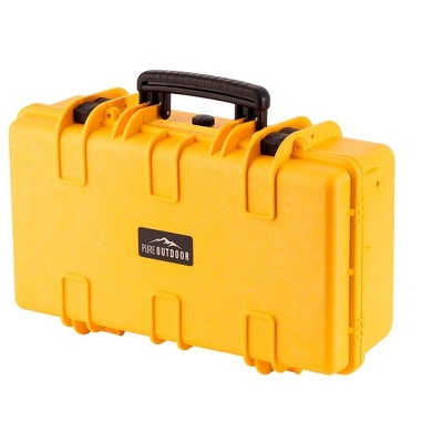 Monoprice Weatherproof Hard Case - 22in X 14in X 8in, Yellow With ...