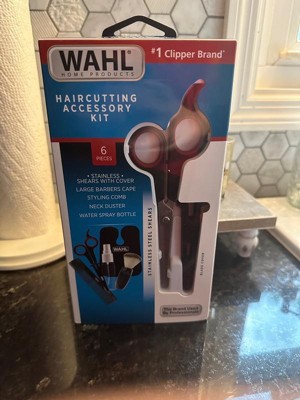 Wahl Haircutting Scissors And Accessory Kit With Shears, Blade Guard ...