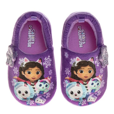 Gabby's Dollhouse Girls' Dual Sizes Slippers. (toddler/little Kids ...