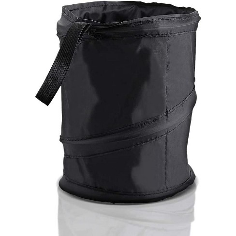Zone Tech Universal Traveling Portable Car Trash Can - Black ...