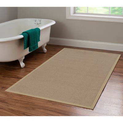 4'x6' Athena Cork Wool Area Rug Beige - Linon : Target