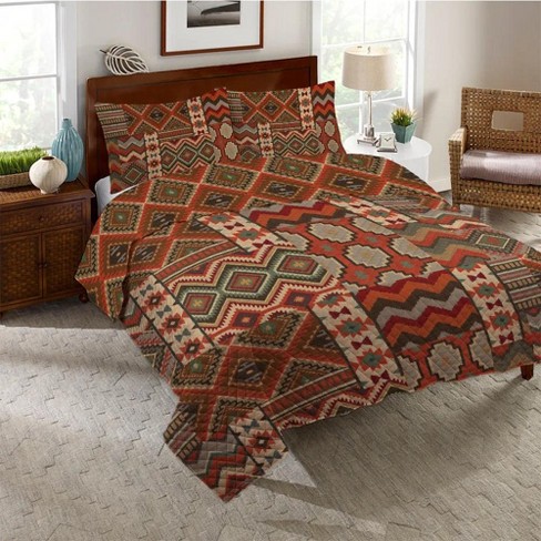 Laural Home Country Mood Navajo Queen Quilt Set : Target