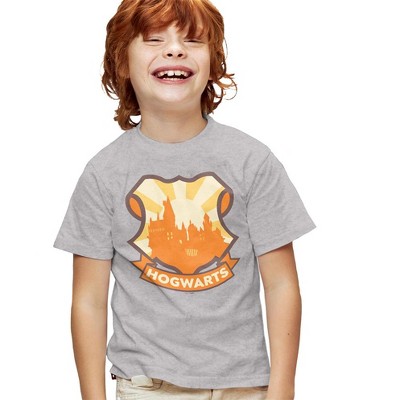 Boys' Harry Potter Summer Magic Hogwarts Crest T-Shirt : Target