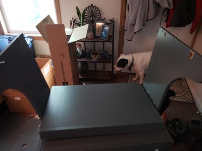 Tannis Finished Kitchen Cabinet Brown - Baxton Studio : Target