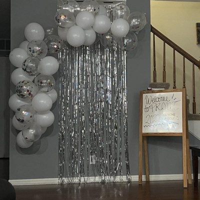 Fringe Backdrop Silver - Spritz™ : Target