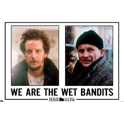 Trends International Home Alone - Wet Bandits Framed Wall Poster Prints ...
