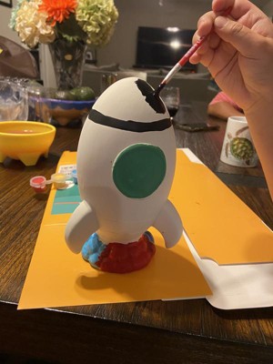 Paint-your-own Ceramic Rocket Ship Kit - Mondo Llama™ : Target