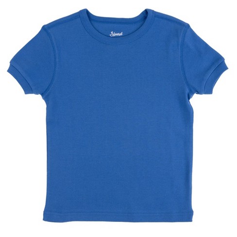 Leveret Kids Short Sleeve Cotton T-shirt Blue 10 Year : Target