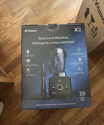 Vitamix Ascent X2 10-speed Countertop Blender Shadow Black: 1500w, 48oz Capacity, Dishwasher ...