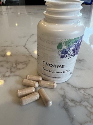 Thorne Basic Nutrients 2/day - Comprehensive Daily Multivitamin With ...