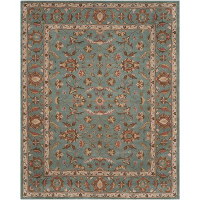 Heritage Hg969 Hand Tufted Area Rug - Blue/blue - 7'6"x9'6" - Safavieh ...