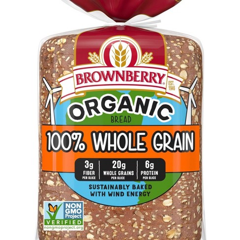 Brownberry Organic 100^ Whole Grain Bread - 27oz : Target
