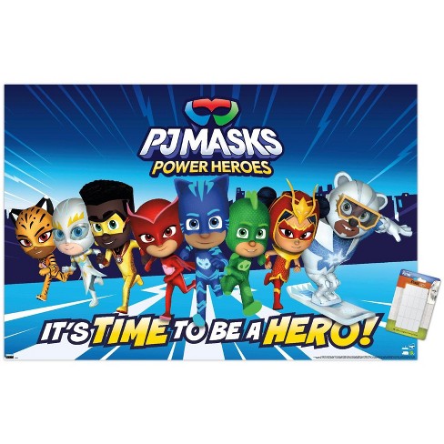 Trends International Pj Masks - Power Heroes Group Unframed Wall Poster ...