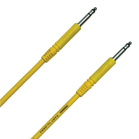 Mogami Pure Patch Tt-tt Patch Cable Yellow 12 In. : Target