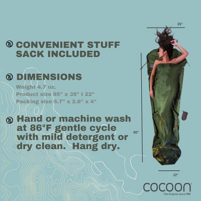 Cocoon - Premium - Silk Mummyliner - Natural Silk : Target