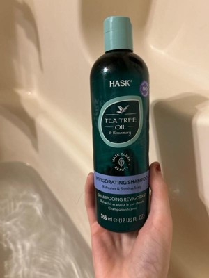 Hask Tea Tree & Rosemary Oil Scalp Care Shampoo - 12 Fl Oz : Target