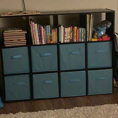 Casafield Set Of 6 Collapsible Fabric Storage Cube Bins, Baby Blue - 11 ...