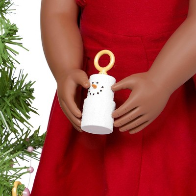 Our Generation Holiday Twinkle Christmas Tree & Ornaments Accessory Set ...
