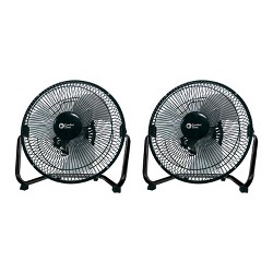 Impress 9-inch High Velocity Fan In Silver Finish : Target