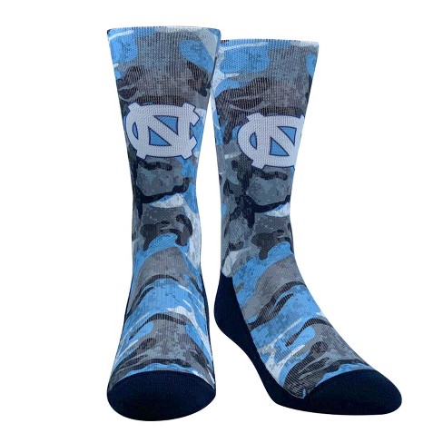 Ncaa Unc North Carolina - What The Camo Rock 'em Socks : Target