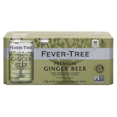 Fever-tree Ginger Beer- 8pk/150ml Cans : Target