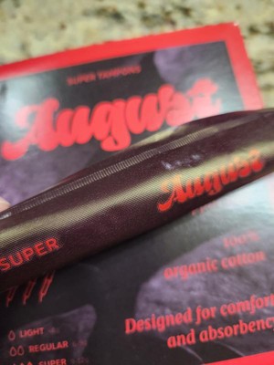 Its August Organic Super Tampons - 16pk : Target