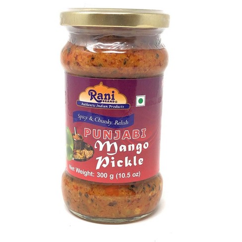 Punjabi Pickle Hot (achar, Indian Relish) 10.5oz (300g) - Rani Brand ...