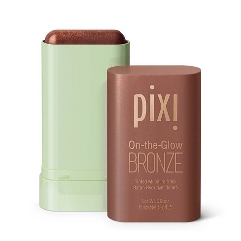 Pixi On The Glow Bronze Tinted Moisturizer Stick Bronzer - 0.6oz : Target