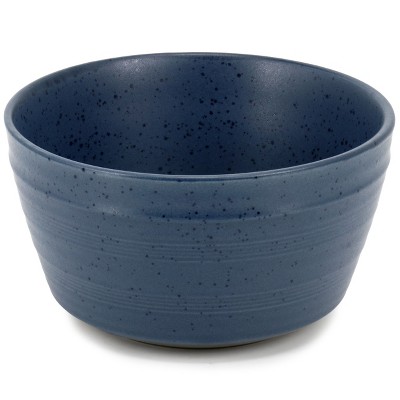 Gibson Milbrook 6 Piece 6 Inch Stoneware Cereal Bowl Set in Blue ...