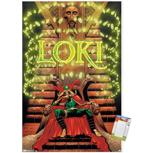 Trends International Marvel Comics Loki - Thor #74 Unframed Wall Poster ...