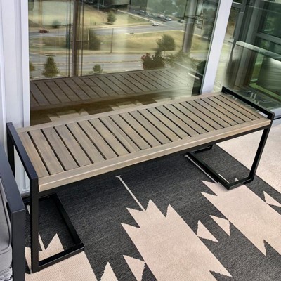 Hopkins Acacia & Iron Bench - Christopher Knight Home : Target