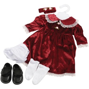 Constructive Playthings Classic Victorian 18" Doll Clothing Set – 4 ...