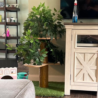 On2pets Square Cat Tree - Medium - Green : Target