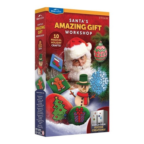 Blue Marble Santa's Amazing Holiday Gift Workshop Craft Kit : Target
