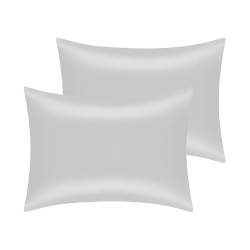 Unique Bargains Breathable Satin Solid Envelope Closure Pillowcase 2 ...