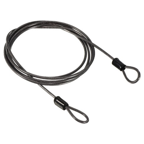 Unique Bargains Security Steel Cable Coated Luggage Lock Wire Rope ...