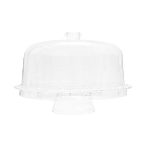 Better Houseware Convertible 3-piece Clear-acrylic Cake Cover Set : Target