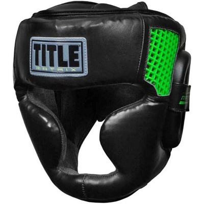 Title Boxing Traditional Training Headgear - Regular - Red : Target