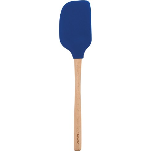 Tovolo Flex-core Wood Handled Silicone Jumbo Spatula, Stratus Blue : Target