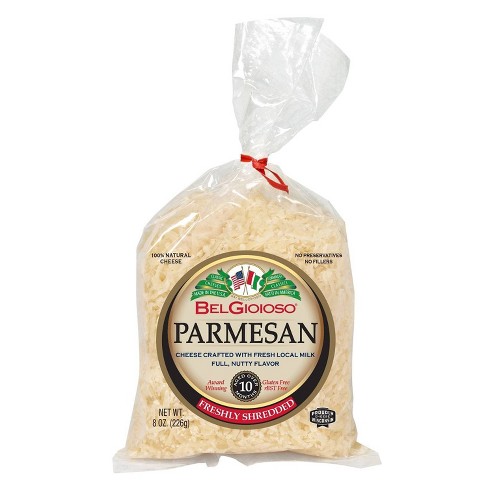 Belgioioso Shredded Parmesan Cheese - 8oz : Target