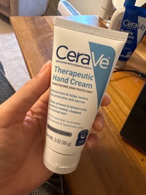 Cerave Therapeutic Hand Cream For Dry Cracked Hands Unscented - 3oz ...