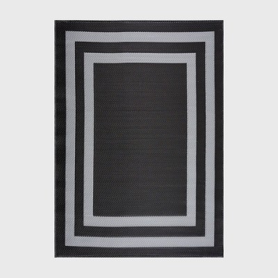 Playa Rug 6'x9' Paris Plastic Rectangle Woven Indoor Outdoor Floor Mat ...