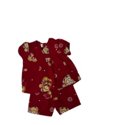 Doll Clothes Superstore Red Teddy Pajamas Fit Our Generation American ...