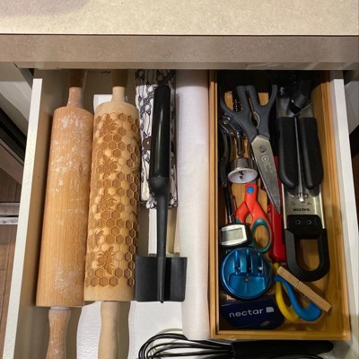 6"x 15" Natural Rectangular Drawer Organizer Brown - Brightroom ...