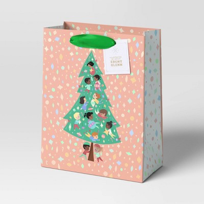 Northlight 20-count Assorted Christmas Themed Paper Gift Bags : Target