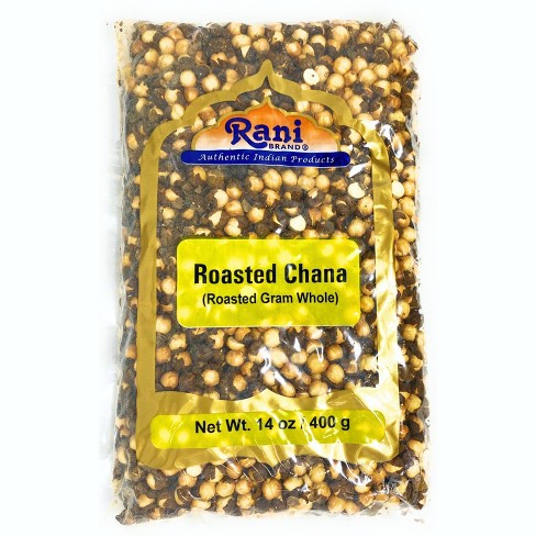 Roasted Chana (chickpeas) Plain Flavor - 14oz (400g) - Rani Brand ...