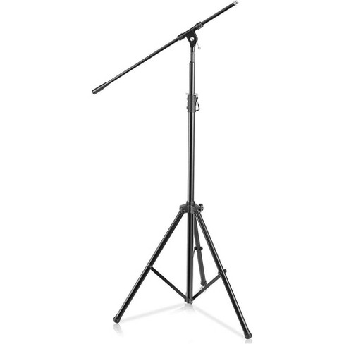 Pyle Heavy-duty Tripod Microphone Stand With Adjustable Boom Arm ...