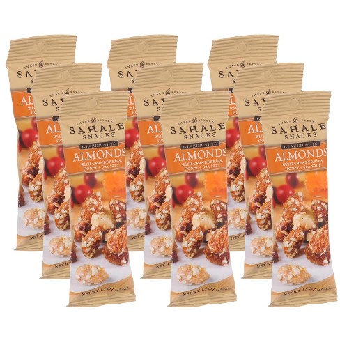 Sahale Snacks Glazed Nuts Almonds With Cranberries, Honey And Sea Salt ...